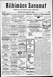 Digitaaliset aineistot - Kansalliskirjasto